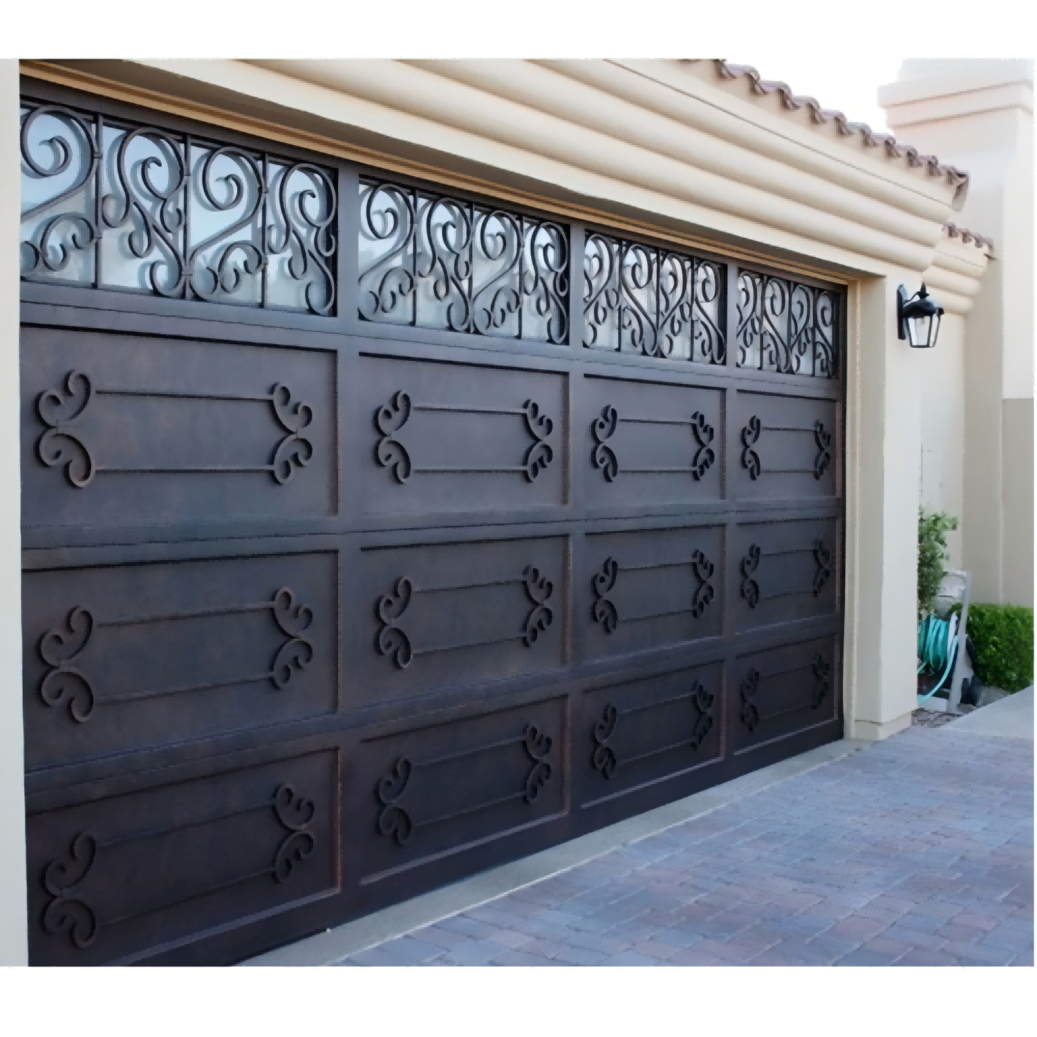 Iron Garage Door Designs Iron Garage Arch