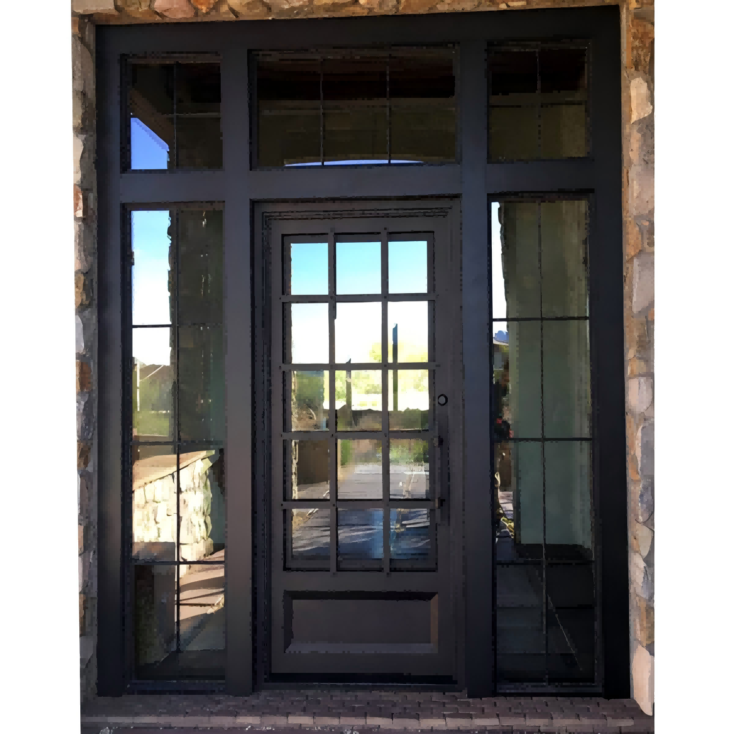 Entry Door With Sidelites A New Front Door